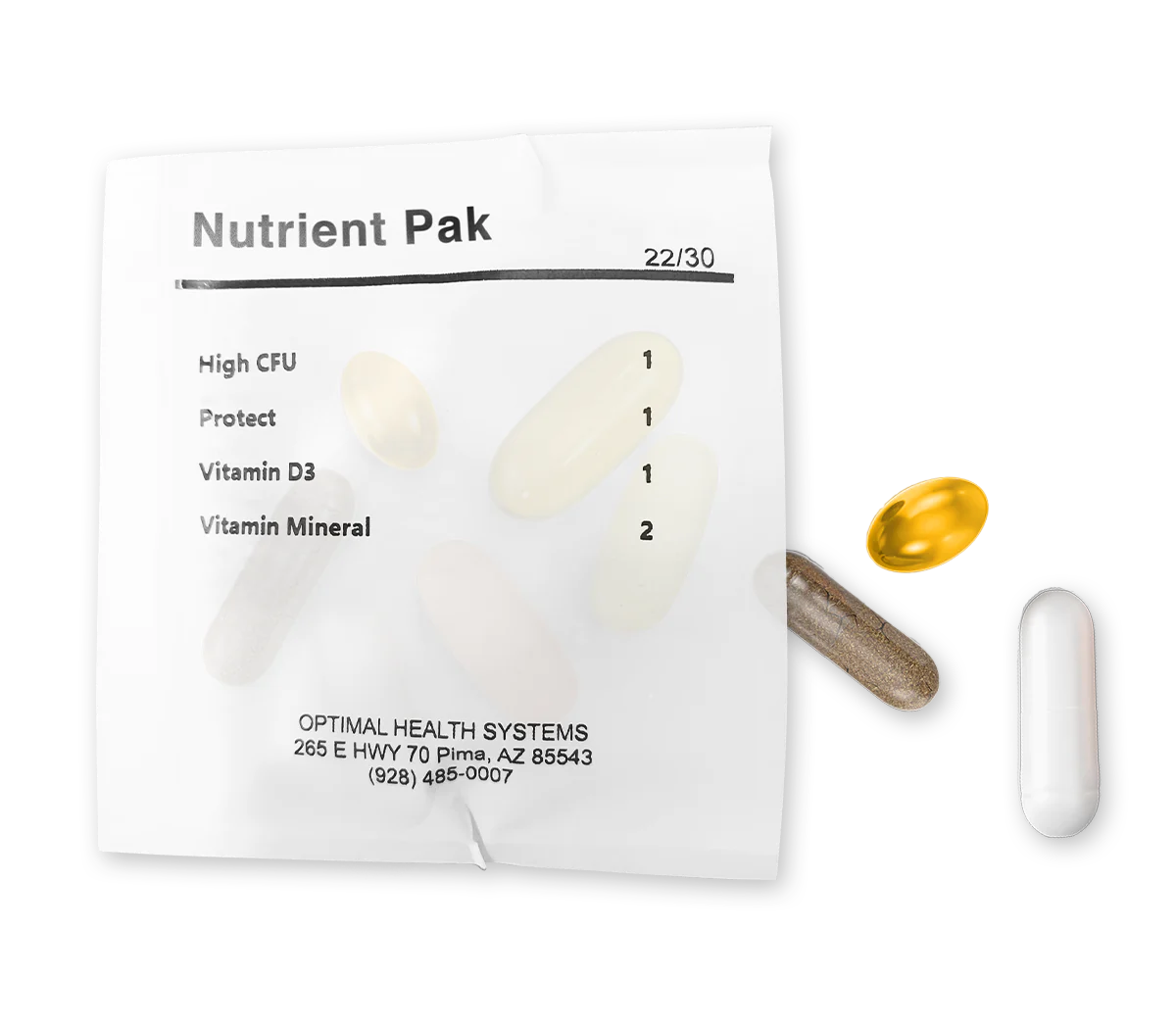 Nutrient Paks – Optimal Health Systems