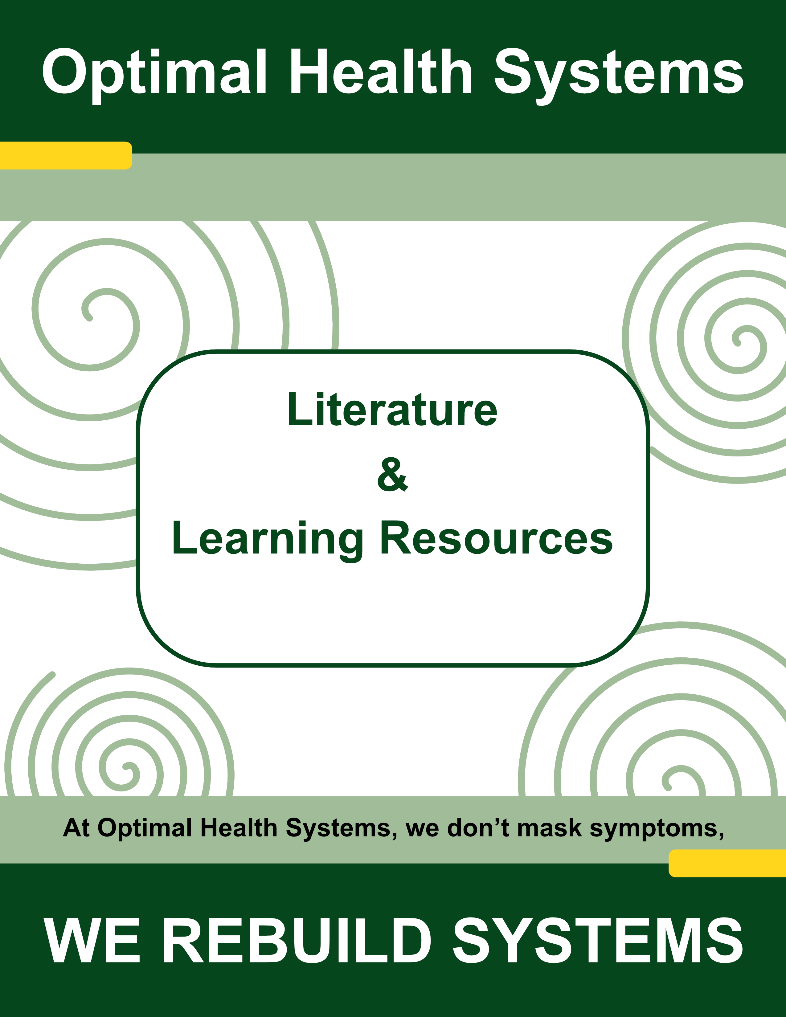 Literature – Optimal Health Systems