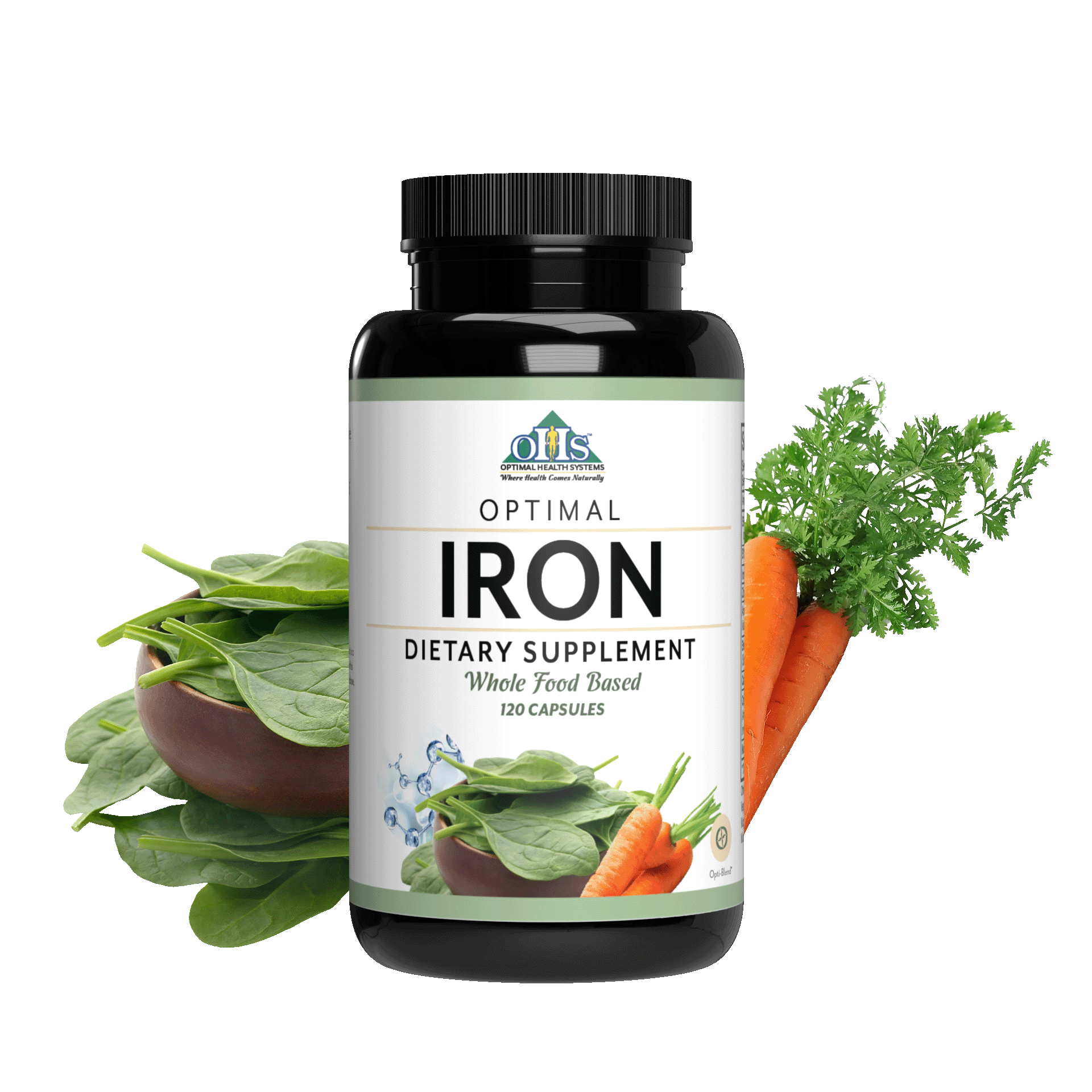 Optimal Iron, 120 caps | Optimal Health Systems